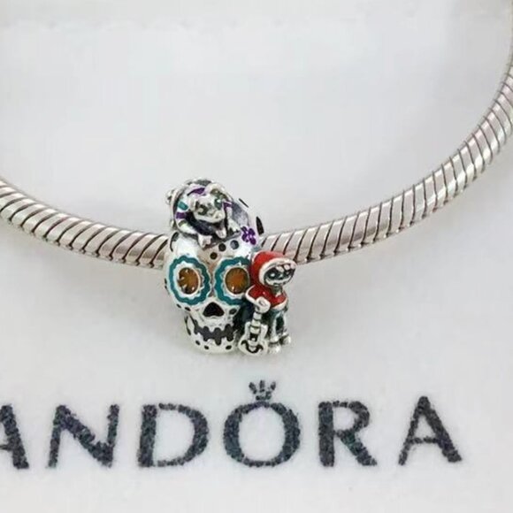 Pandora | Jewelry | Pandora Disney Pixar Coco Miguel Dante Skull ...